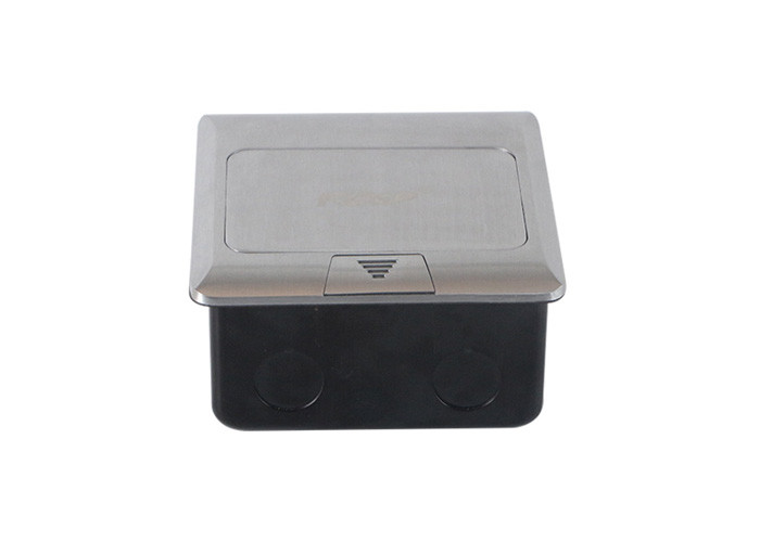 45x45 mm Pop Up Floor Socket Double Ways European CEE 7 Schuko Outlet ...